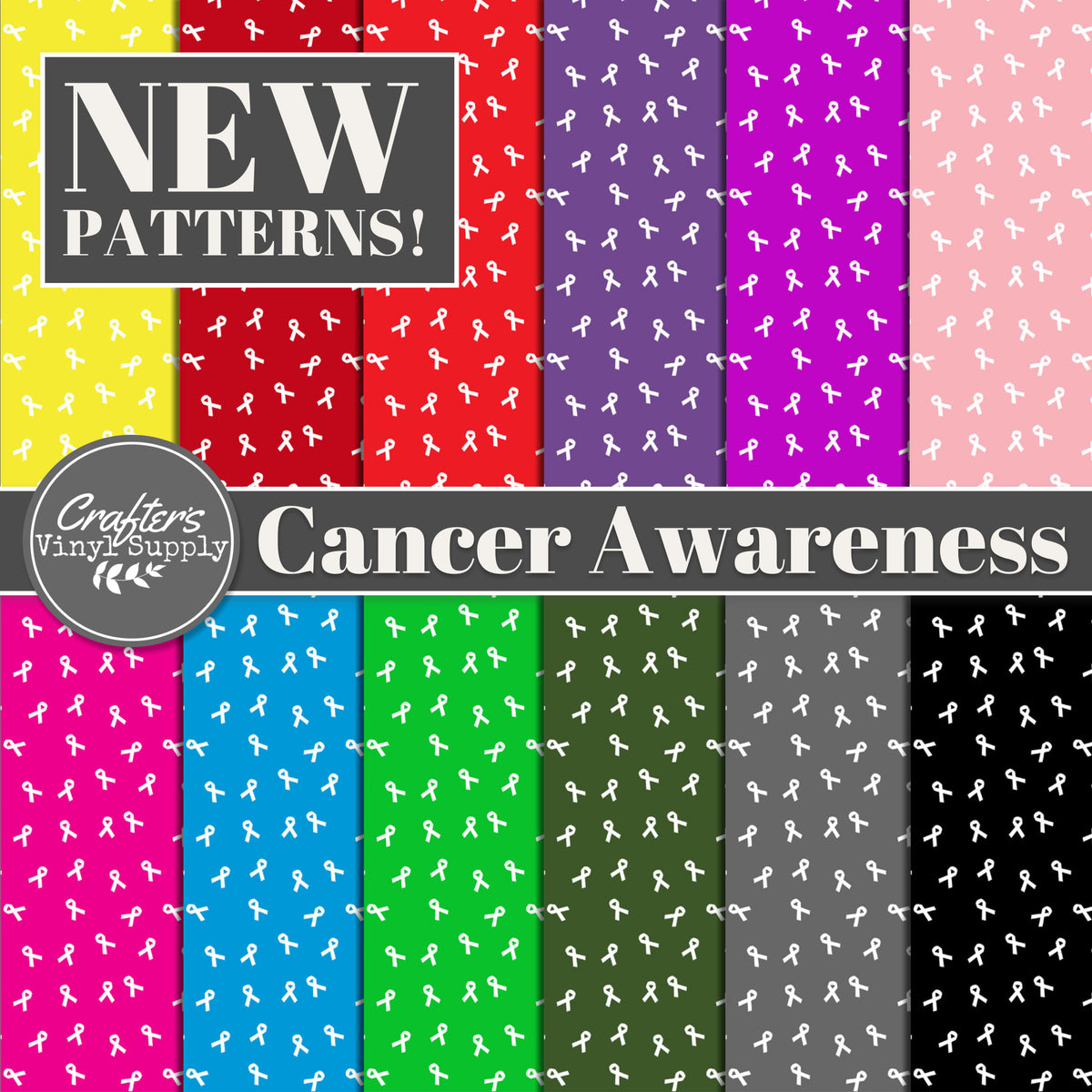 Cancer Awareness Patterns – Crafter's Vinyl Supply