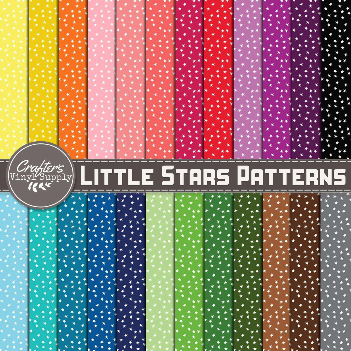 Little Stars Patterns – Crafter's Vinyl Supply