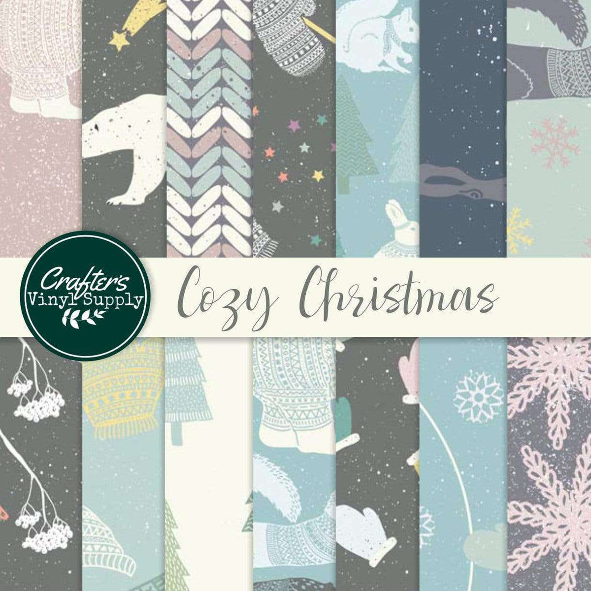 Cozy Christmas Patterns – Crafter's Vinyl Supply