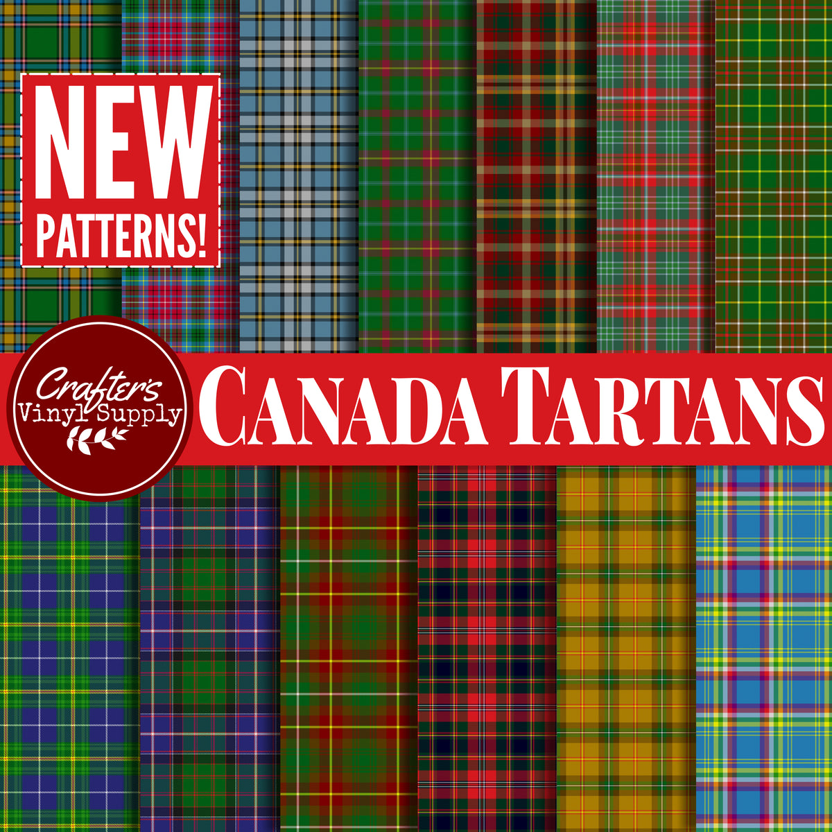 Canada Tartans – Crafter's Vinyl Supply