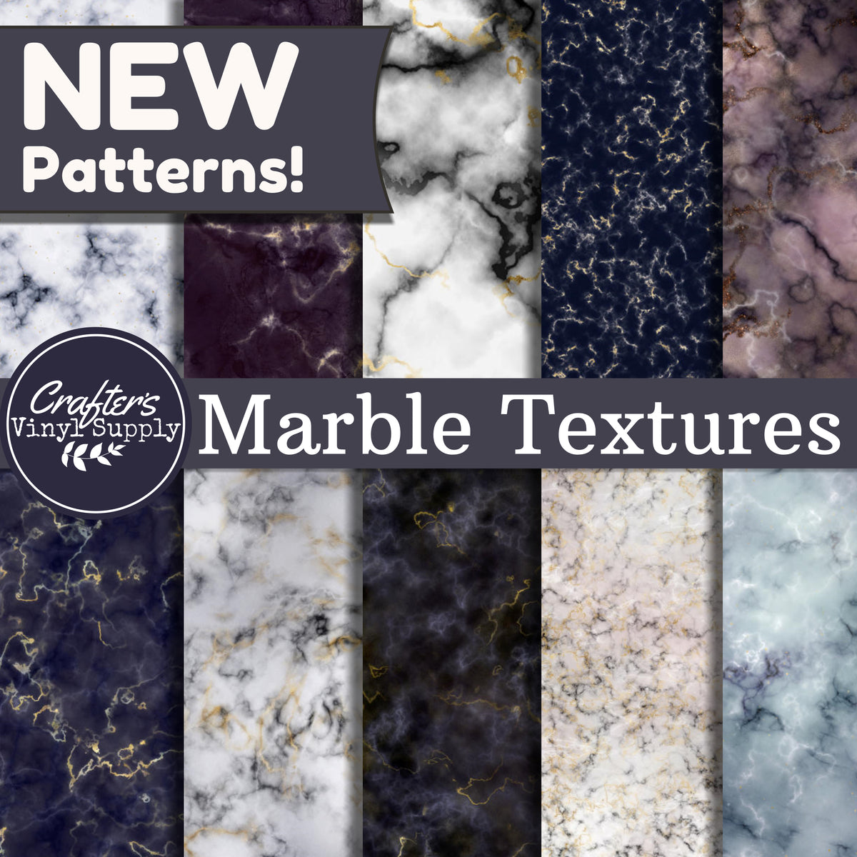 Marble Textures – Crafter's Vinyl Supply