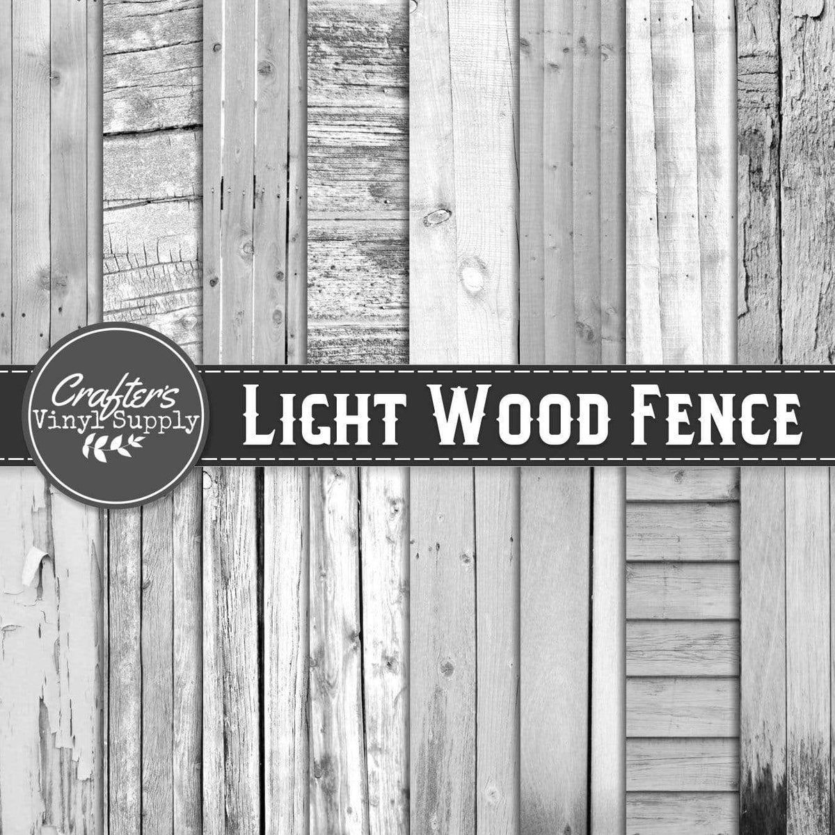 Light Wood Fence Textures – Crafter's Vinyl Supply