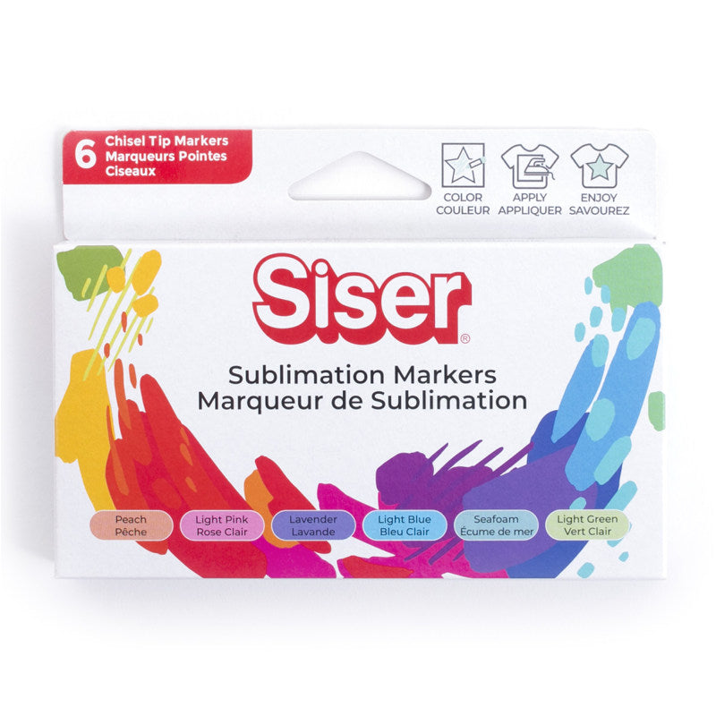 Siser® Sublimation Markers – Crafter's Vinyl Supply