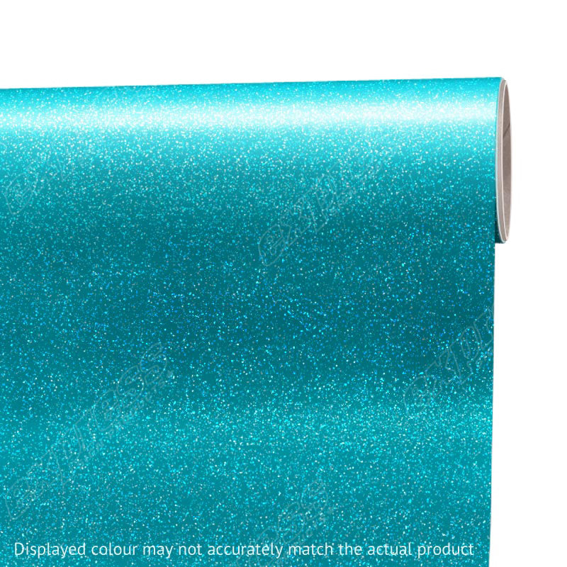 Siser EasyPSV® Glitter Permanent Vinyl - Sparkling Aqua – Crafter's ...