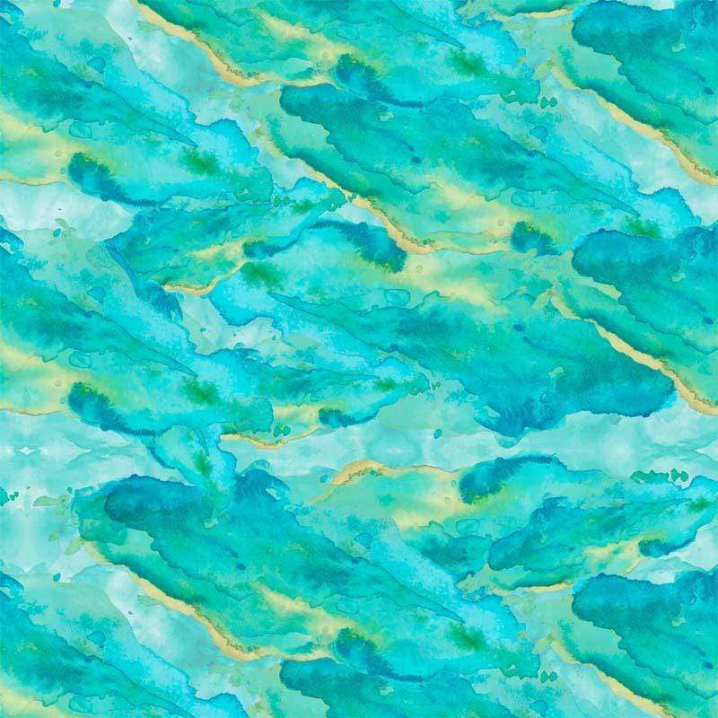 Aqua Serenity Watercolor Splash Pattern - Pattern Vinyl and HTV ...